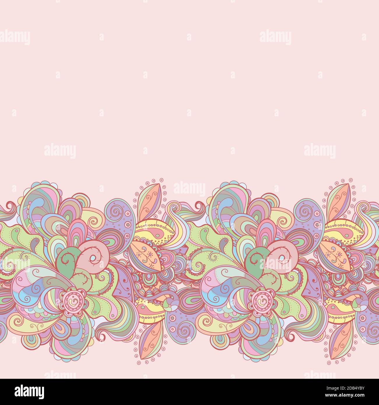 Foliate scroll pattern Stock Vector Images - Alamy