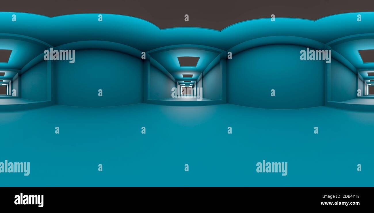 3d illustration, 3d rendering, vr 360 panorama abstract images of the ...