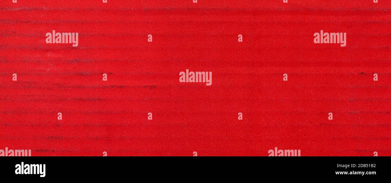 wide red corrugated cardboard texture useful as a background Stock ...