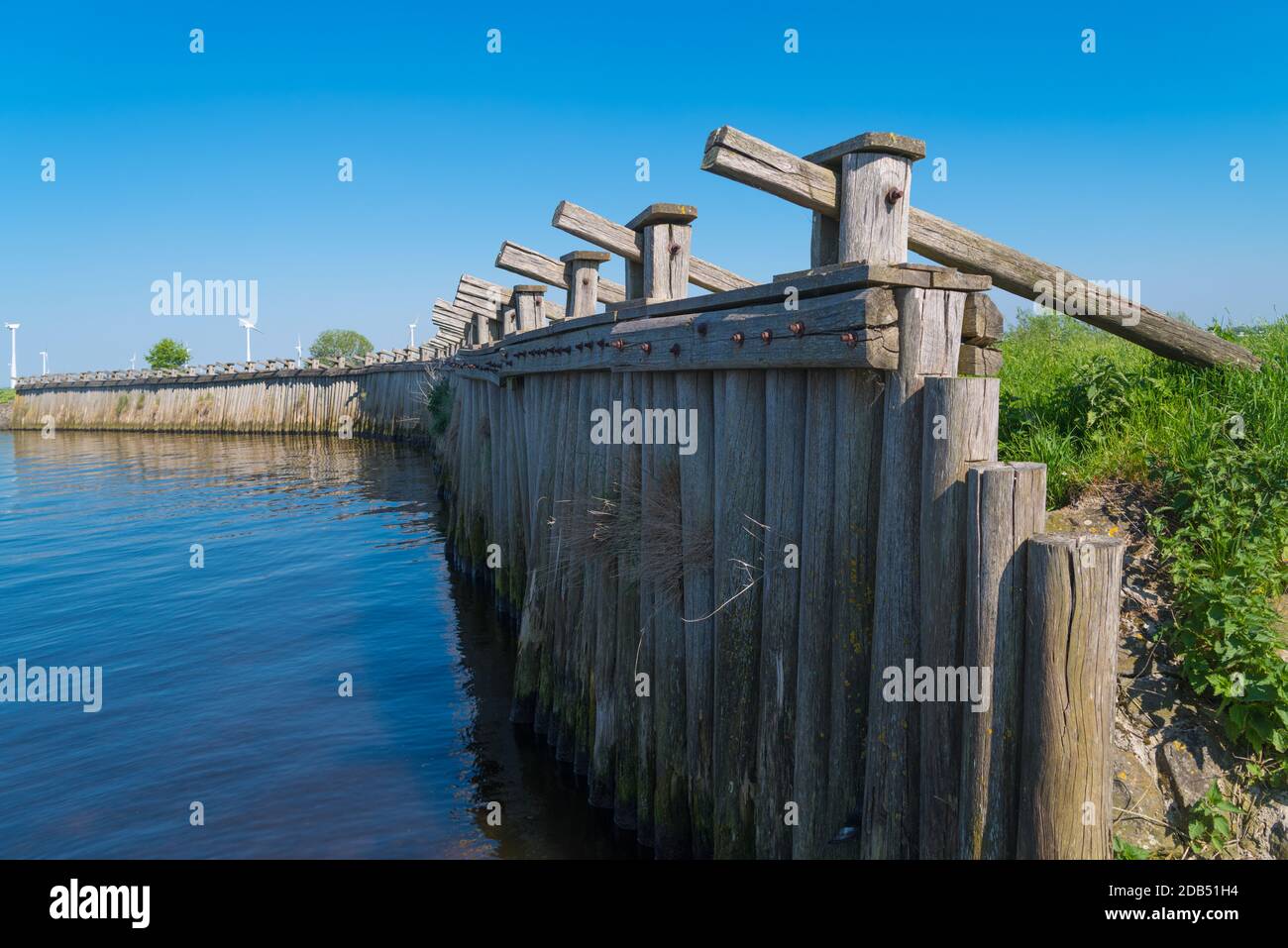 Dutch sea dikes reinforced hi-res stock photography and images - Alamy