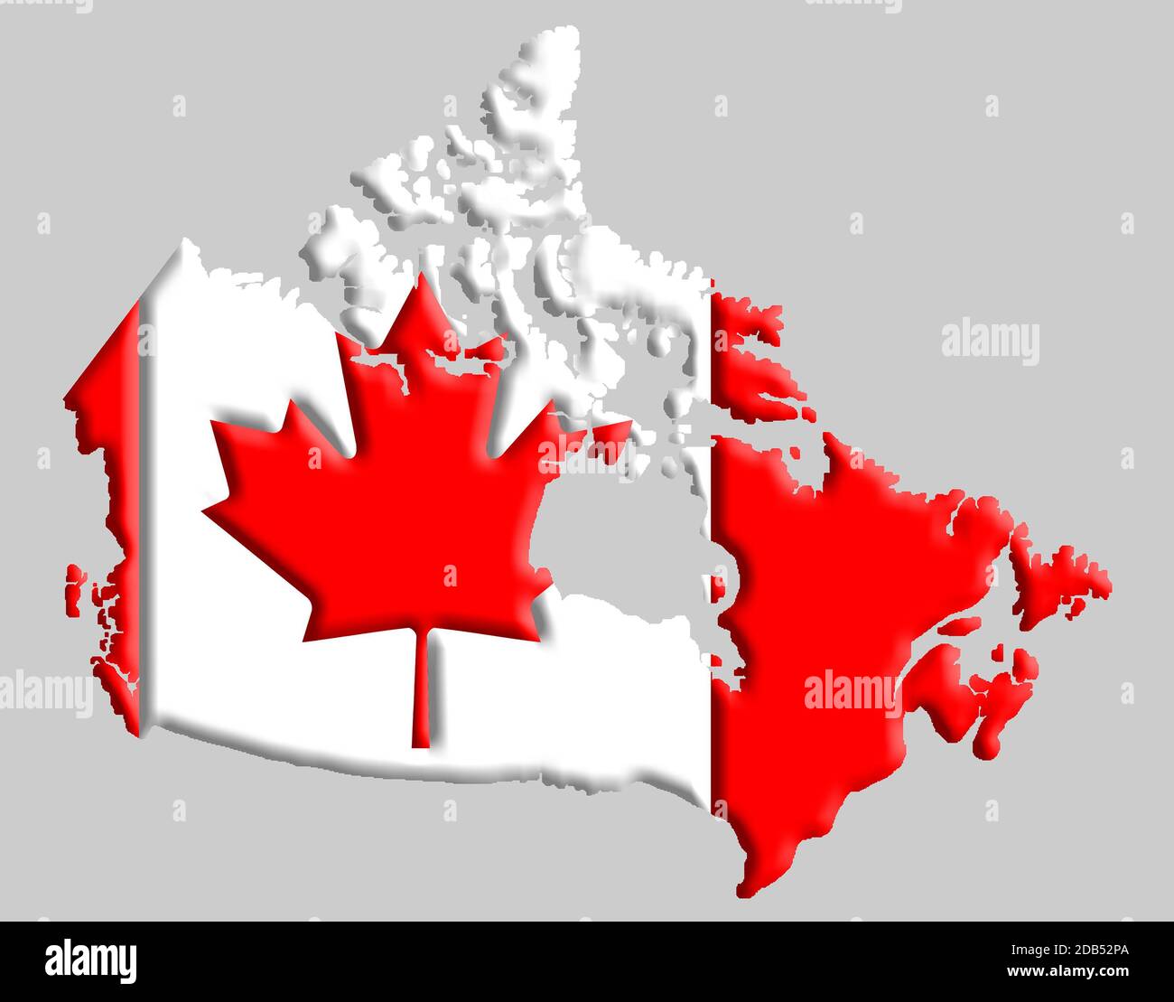 Map of canada hi-res stock photography and images - Alamy