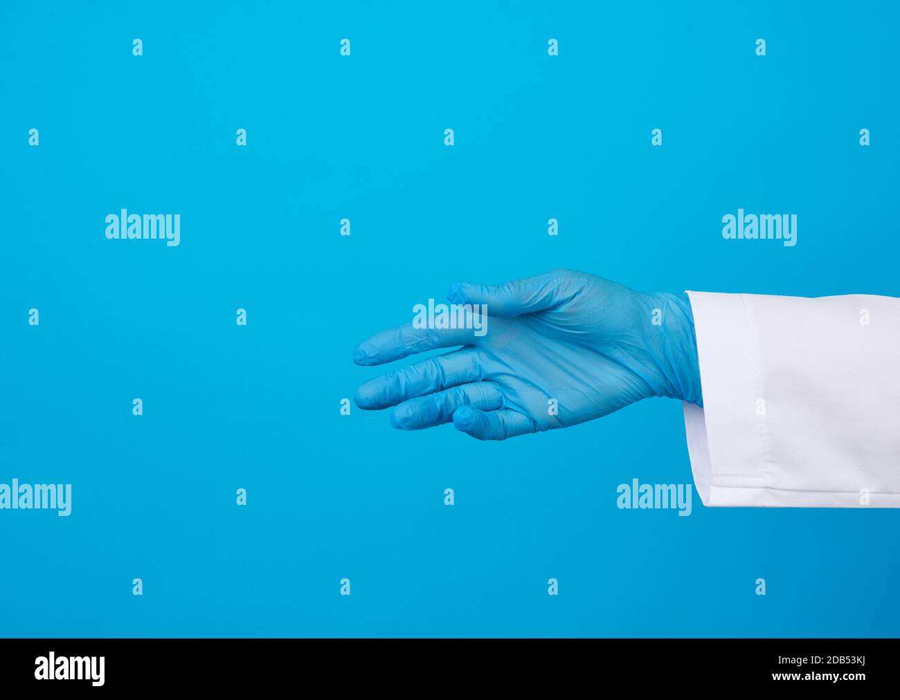 Surgical gloves handshake hi-res stock photography and images - Alamy