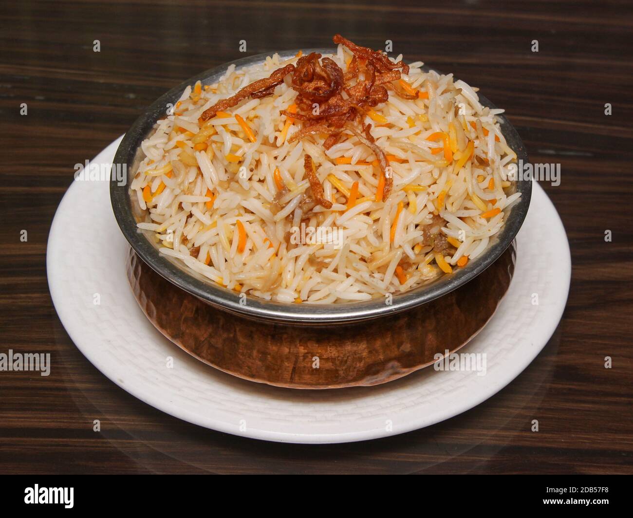 Traditional Biryani - Indian Mughalai Food Stock Photo - Alamy