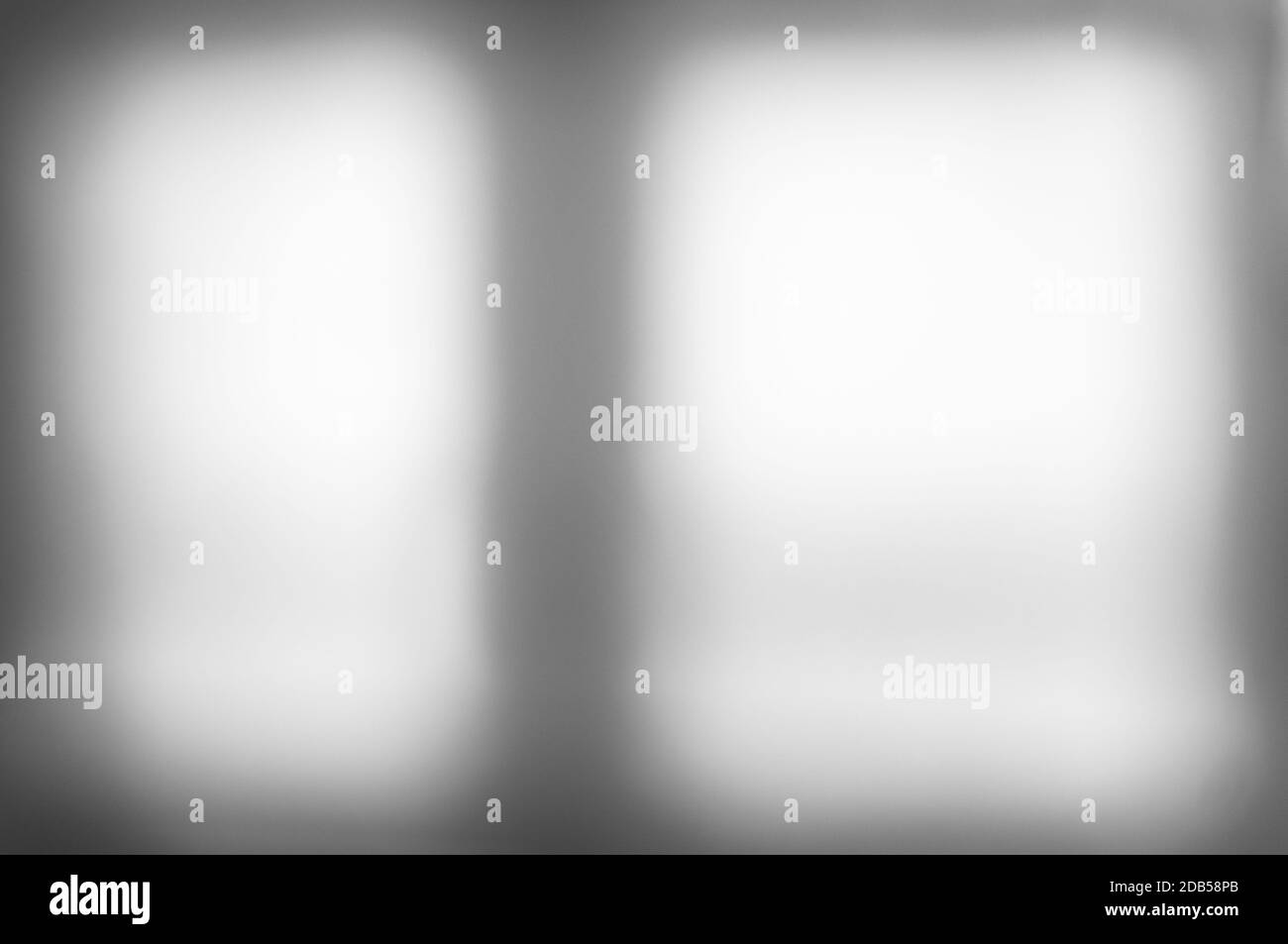 blurred background with two light areas Stock Photo - Alamy
