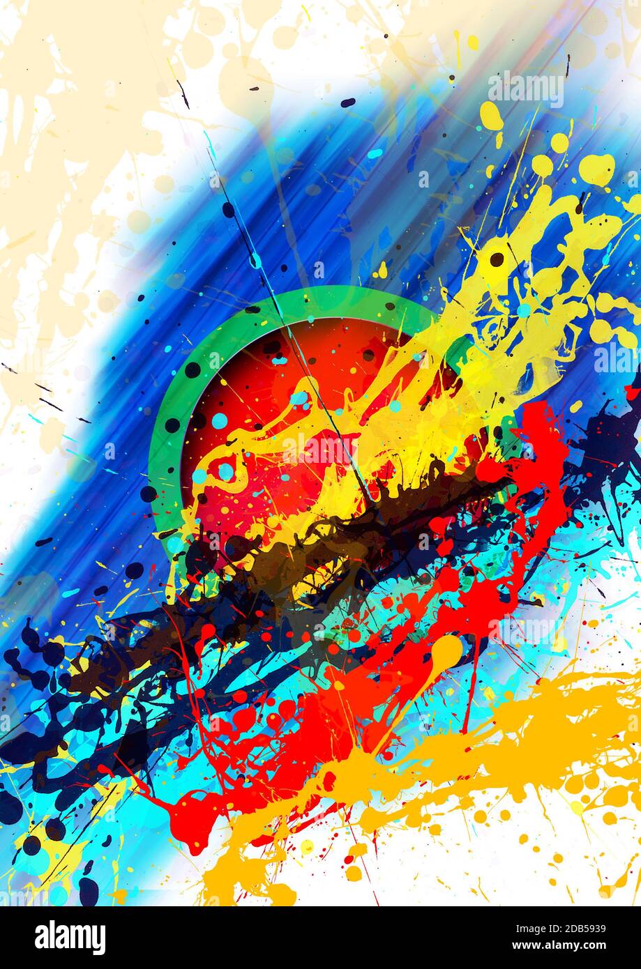 Green color motion background, Abstract background Stock Photo - Alamy