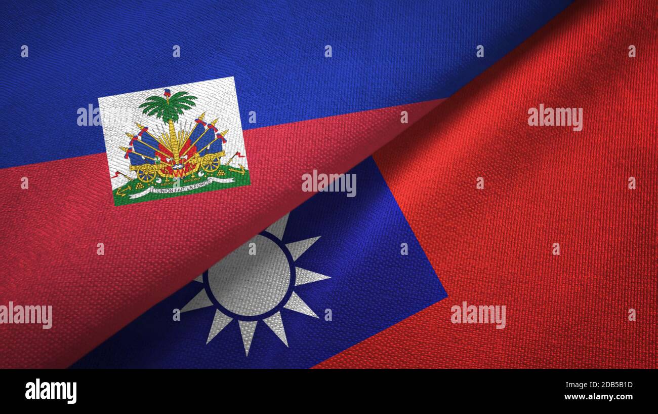 Taiwan haiti flag hi-res stock photography and images - Alamy