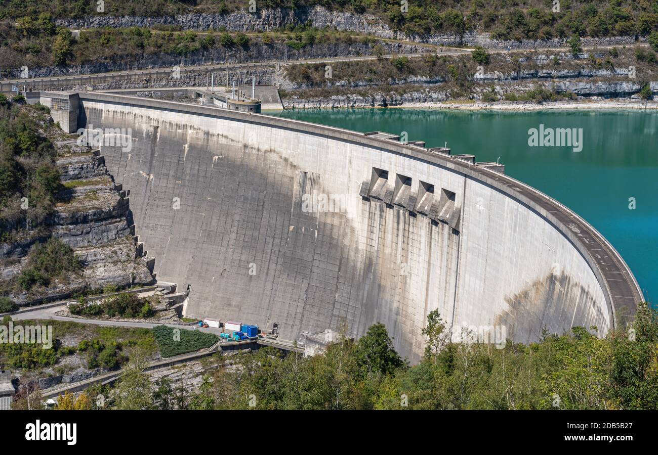 Vouglans dam hi-res stock photography and images - Alamy