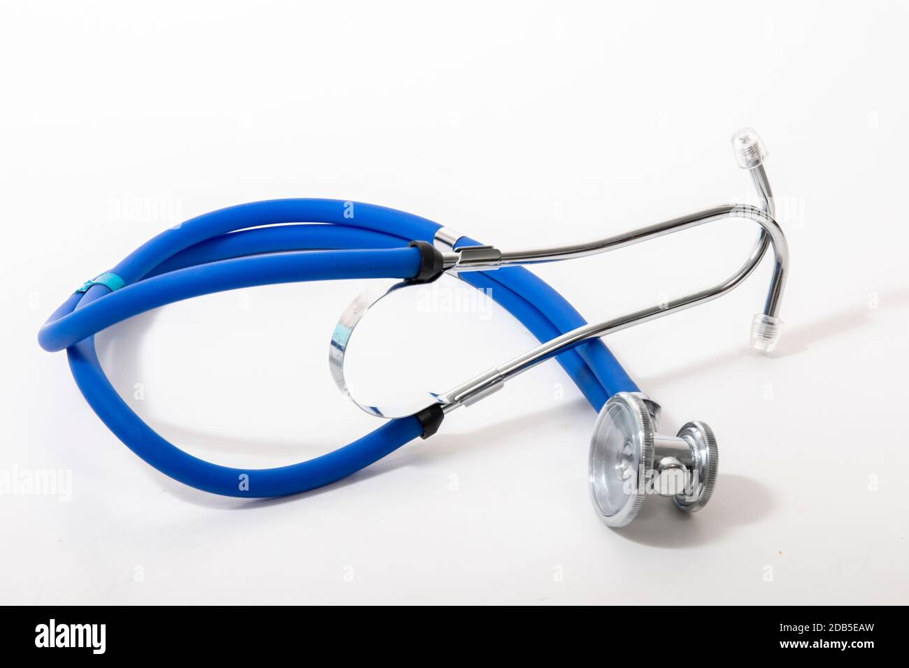 doctors equipment stethoscope isolated on a white background Stock ...