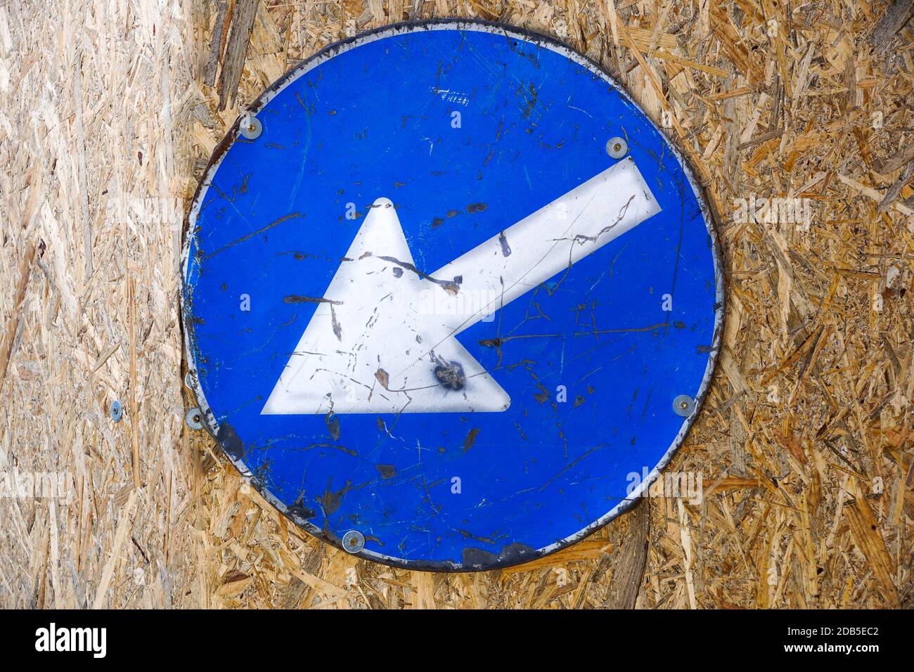 Regulatory signs, proceed in direction indicated by arrow traffic sign ...