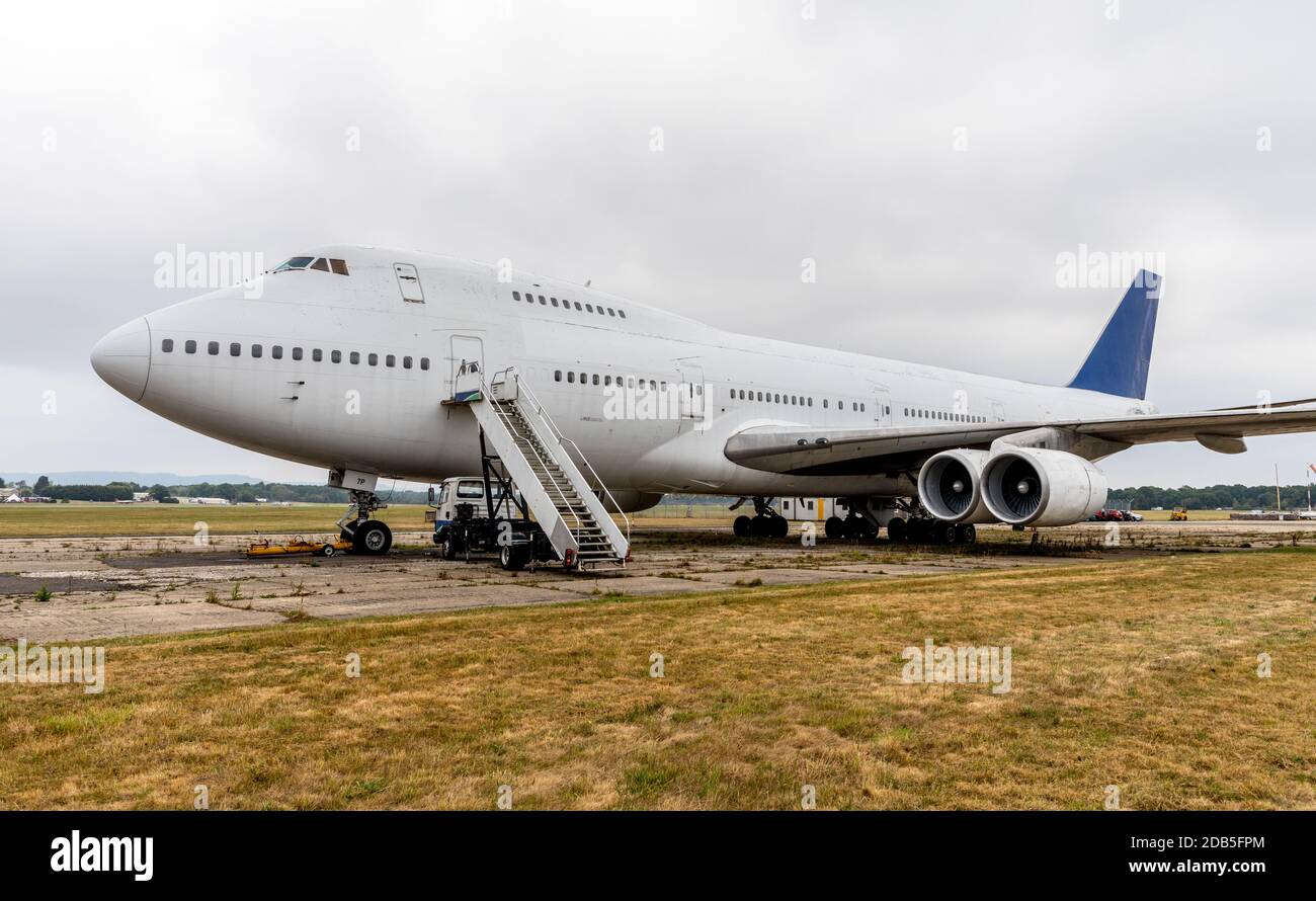 A Boeing 747 Airplane Dunsfold Aerodrome UK Stock Photo - Alamy
