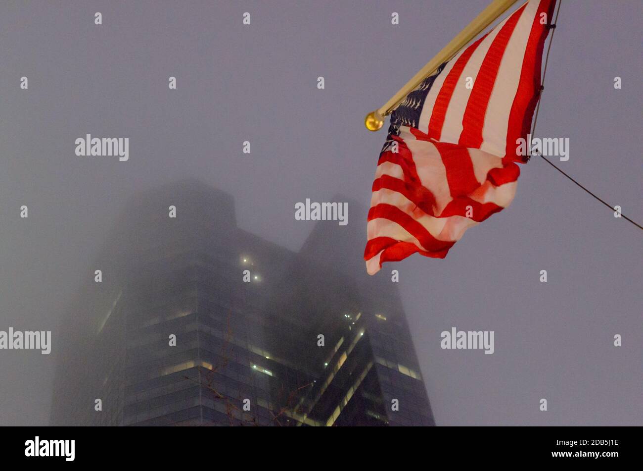 Fog flag hi-res stock photography and images - Alamy