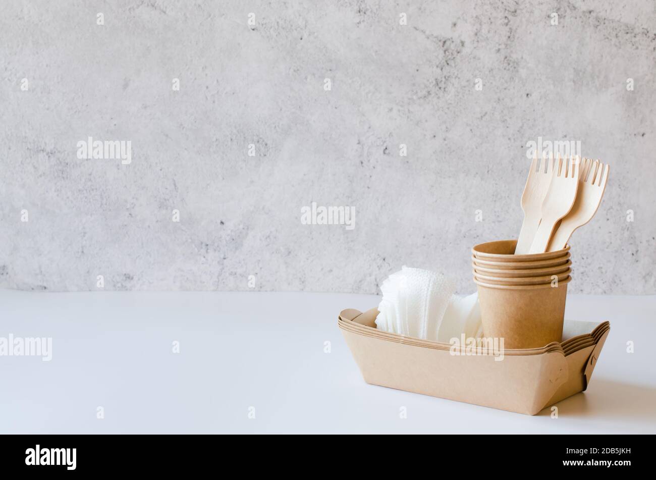 Eco-friendly biodegradable cardboard or paper dishes. Zero waste ...
