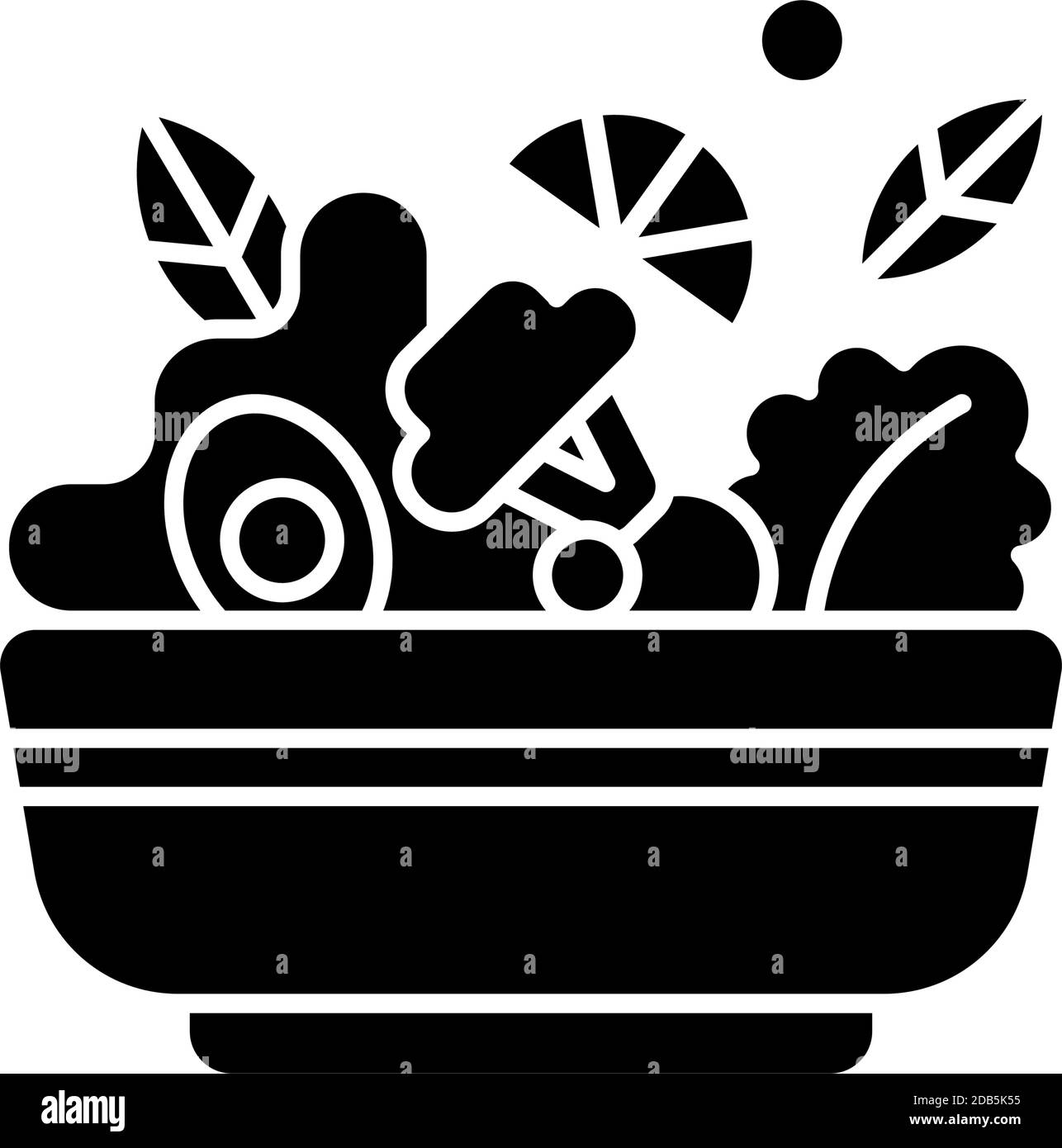 The salads Black and White Stock Photos & Images - Alamy