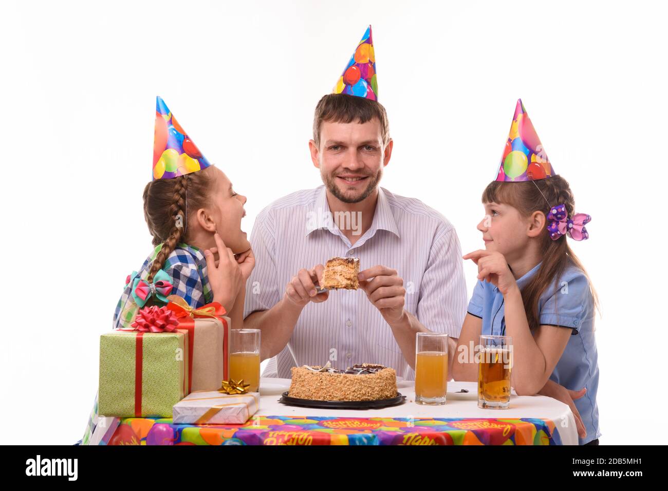 Two children ask hi-res stock photography and images - Alamy