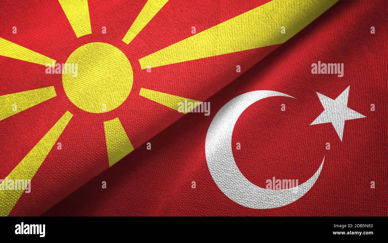 Turkey North Macedonia Flag High Resolution Stock Photography and ...
