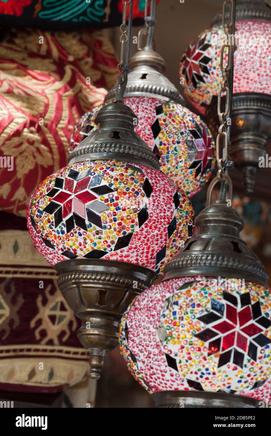 Traditional Vintage Turkish Lamp Stock Photo - Alamy