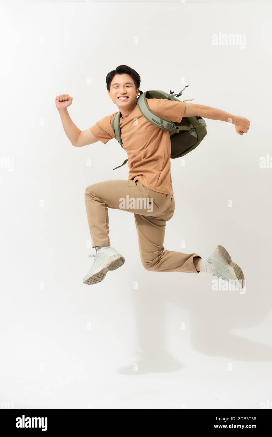 Full body photo cheerful hi-res stock photography and images - Alamy