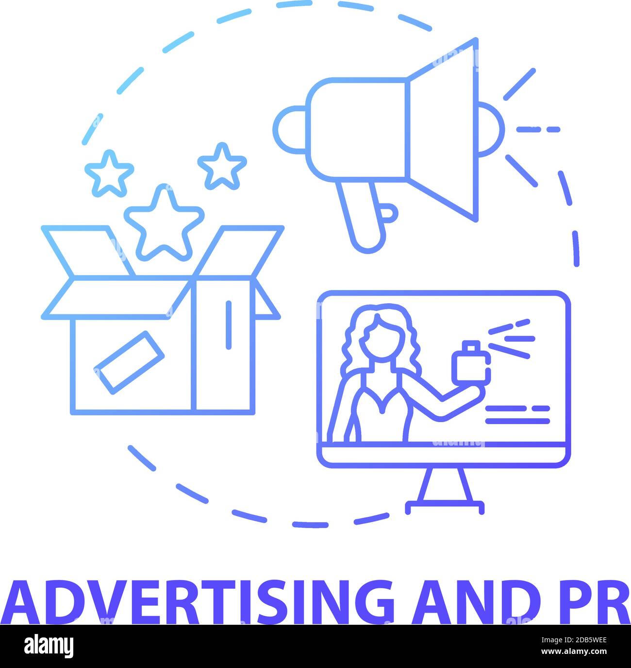 Gradient advertising agency Cut Out Stock Images & Pictures - Alamy