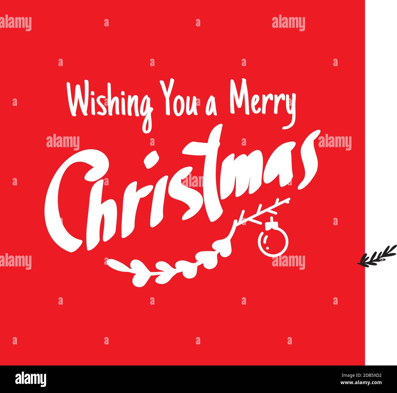 Merry Christmas Hand Lettering design, usable for banners, greeting ...