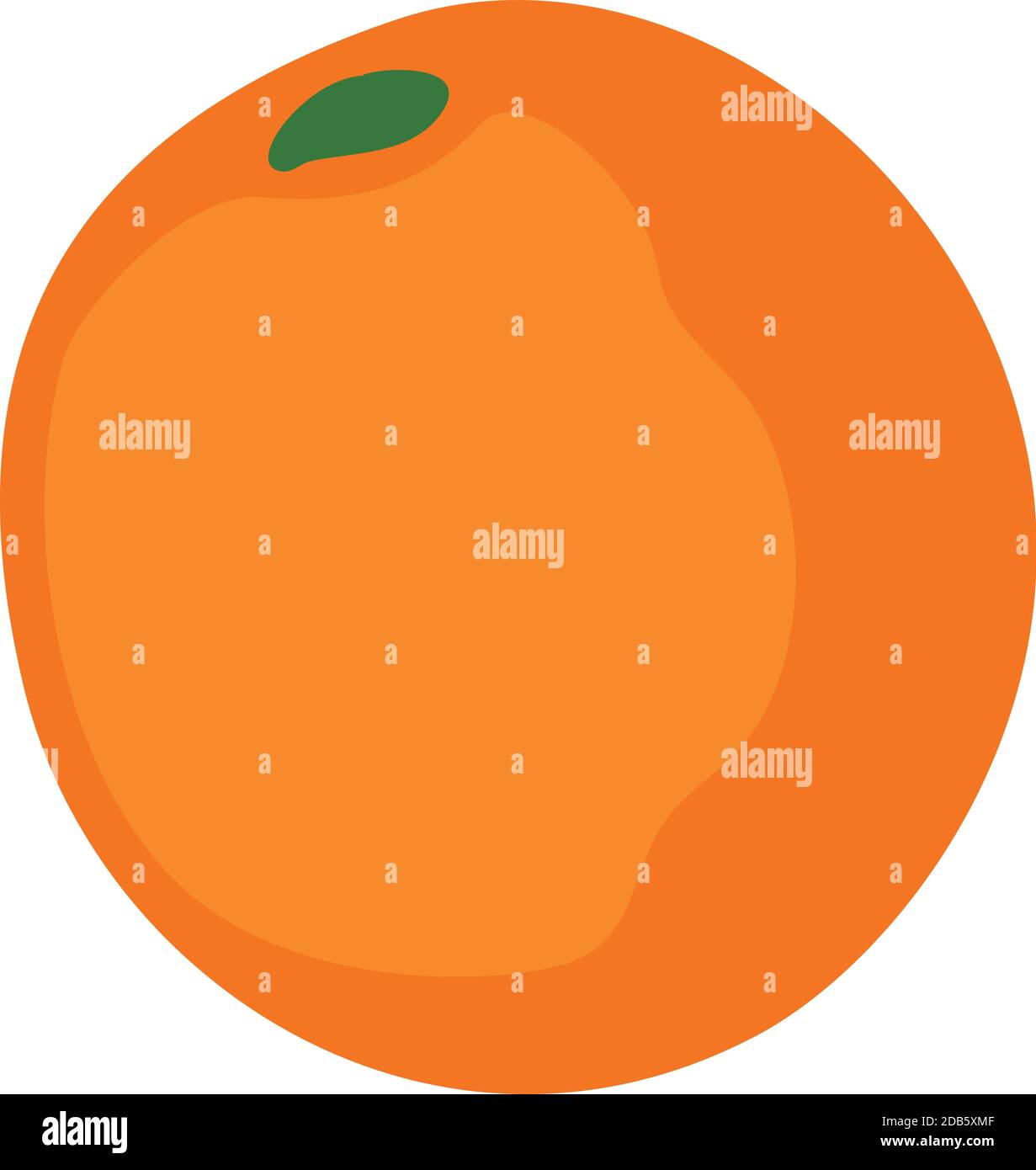 Tropical orange icon, cartoon and flat style Stock Vector Image & Art ...