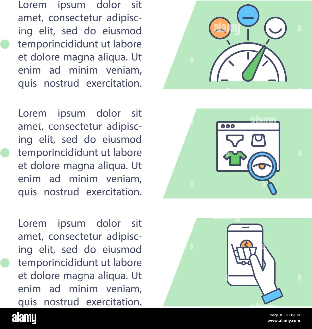Marketing strategy development concept icon with text Stock Vector ...
