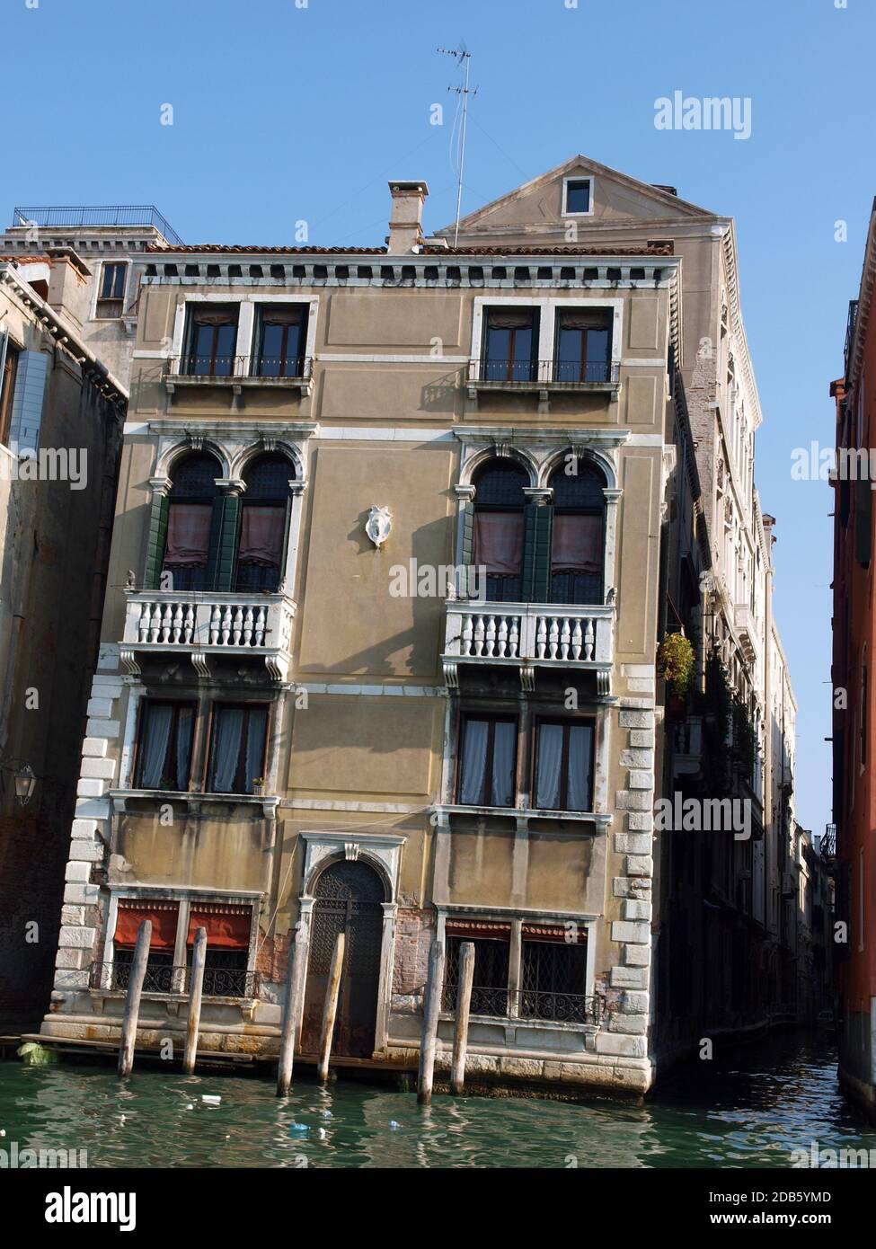 Venice - Exquisite antique building at Canal Grande Stock Photo - Alamy