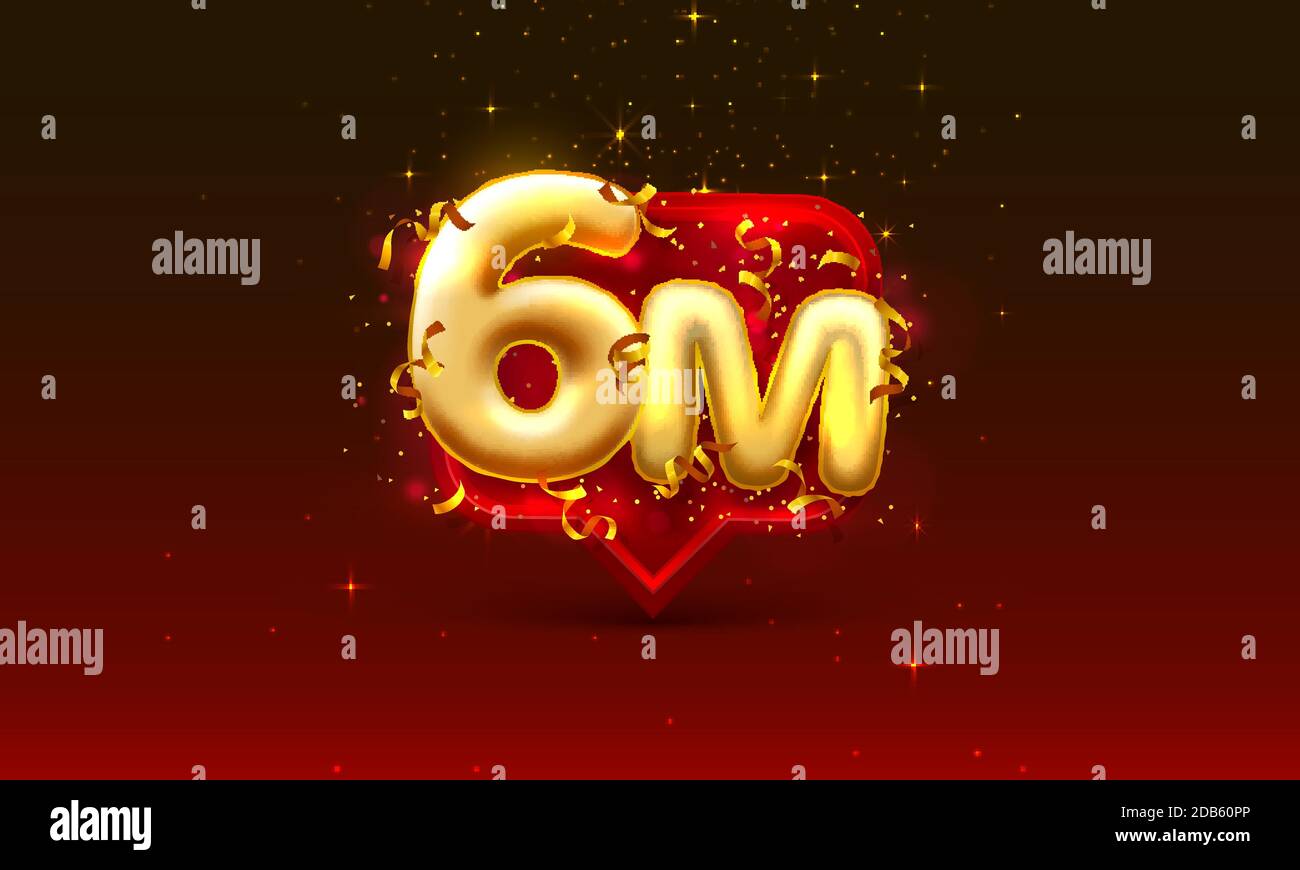 6m follower hi-res stock photography and images - Alamy