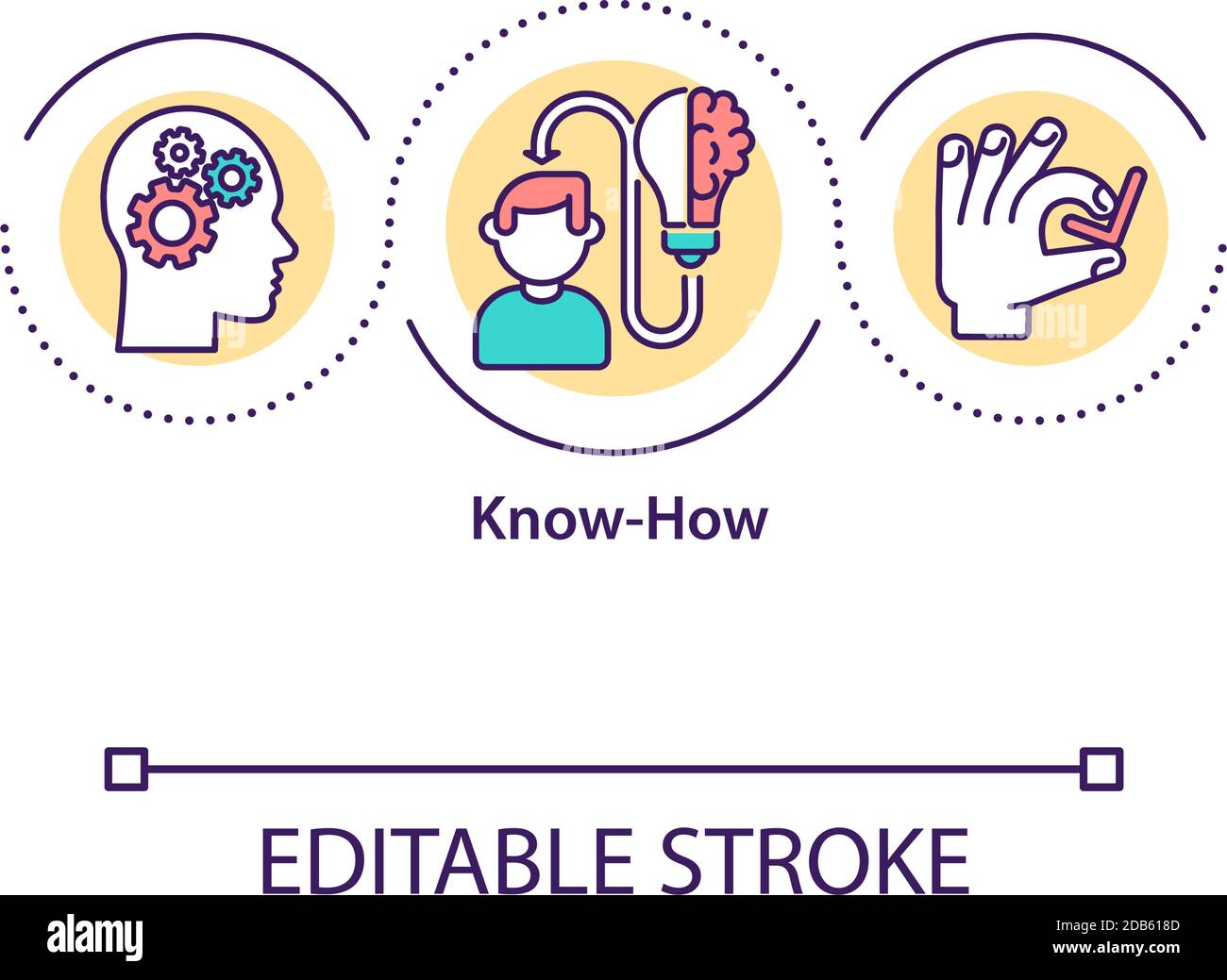 Know how concept icon Stock Vector Image & Art - Alamy