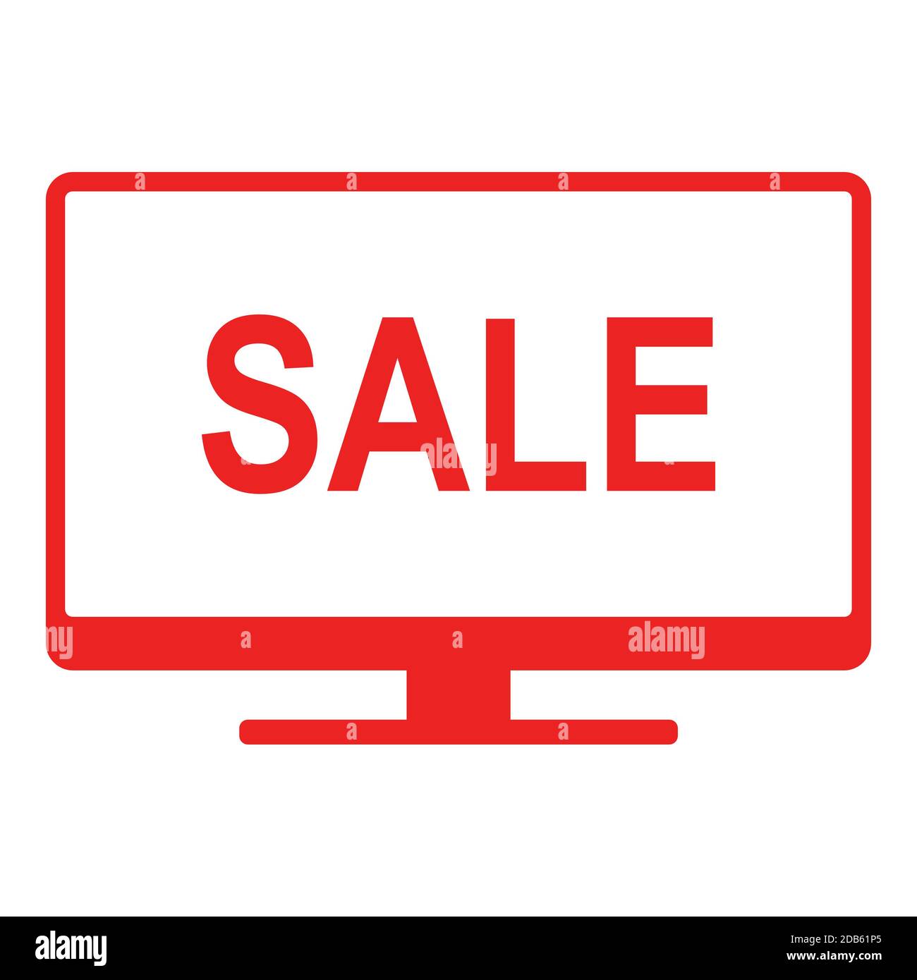 Sale and screen Stock Photo - Alamy