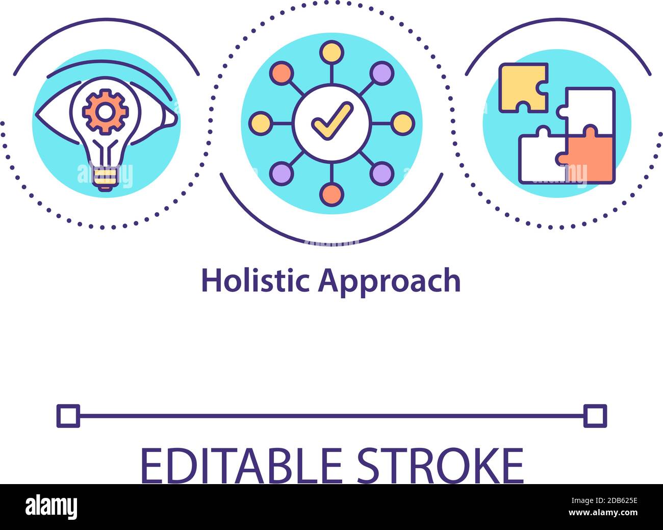 Holistic approach concept icon Stock Vector Image & Art - Alamy Holistic approach concept icon Stock Vector Image & Art - Alamy