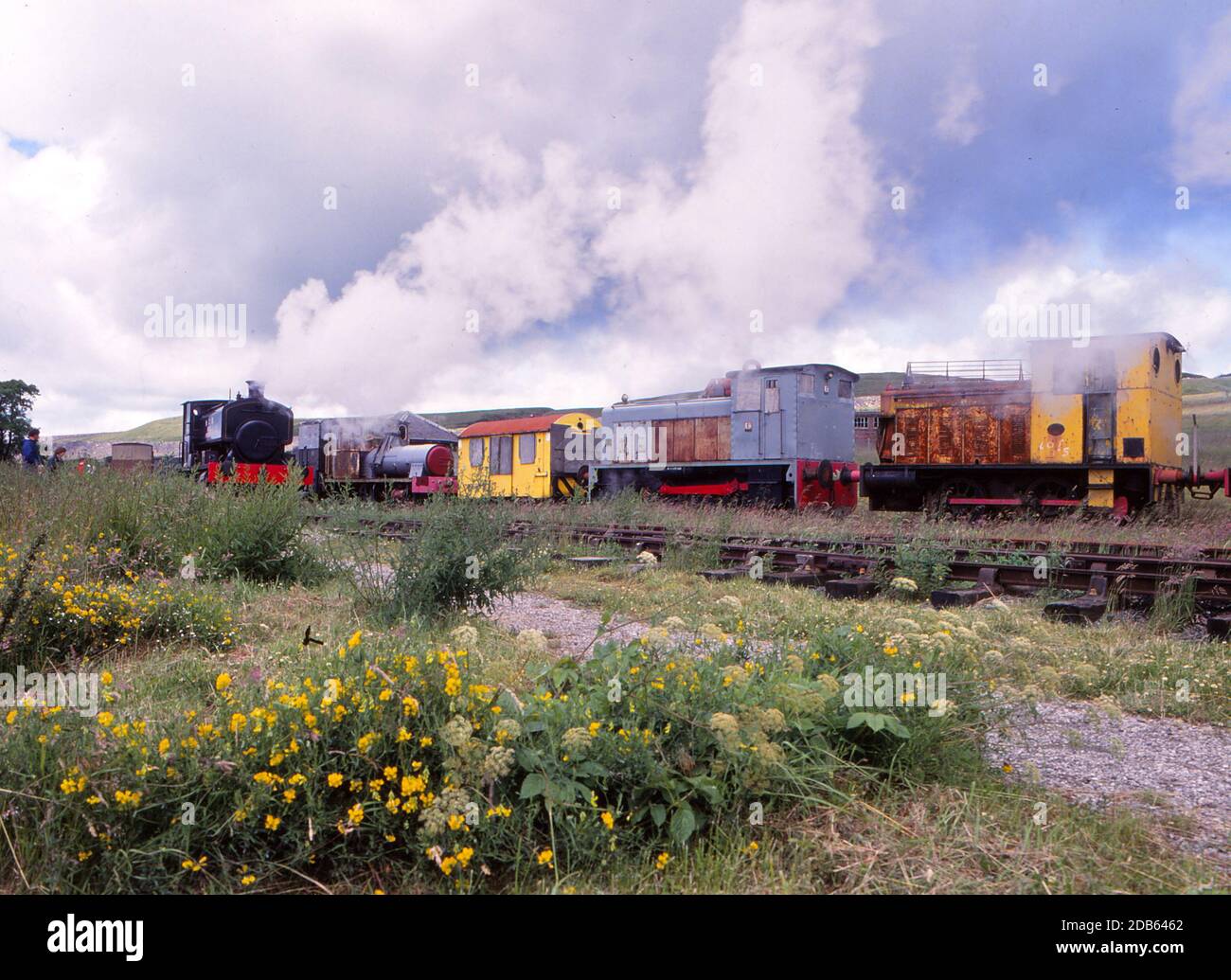 Dalmellington, East Ayrshire, Scotland, Railway preservation featuring ...