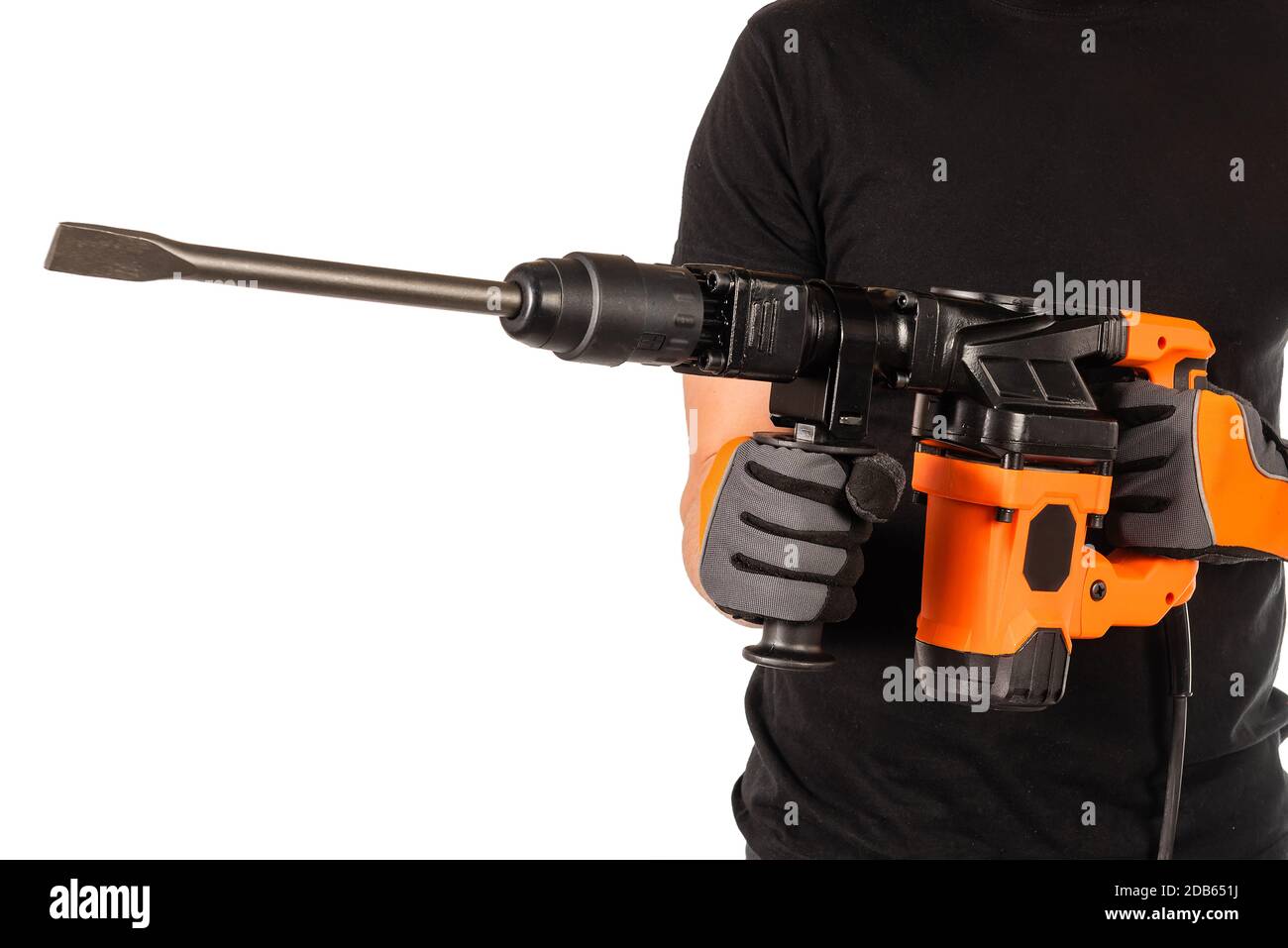 Man with jackhammer hi-res stock photography and images - Alamy
