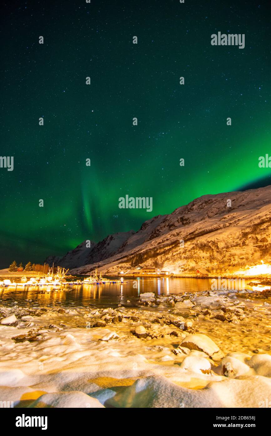 An aurora borealis, sometimes referred to as polar lights or northern ...