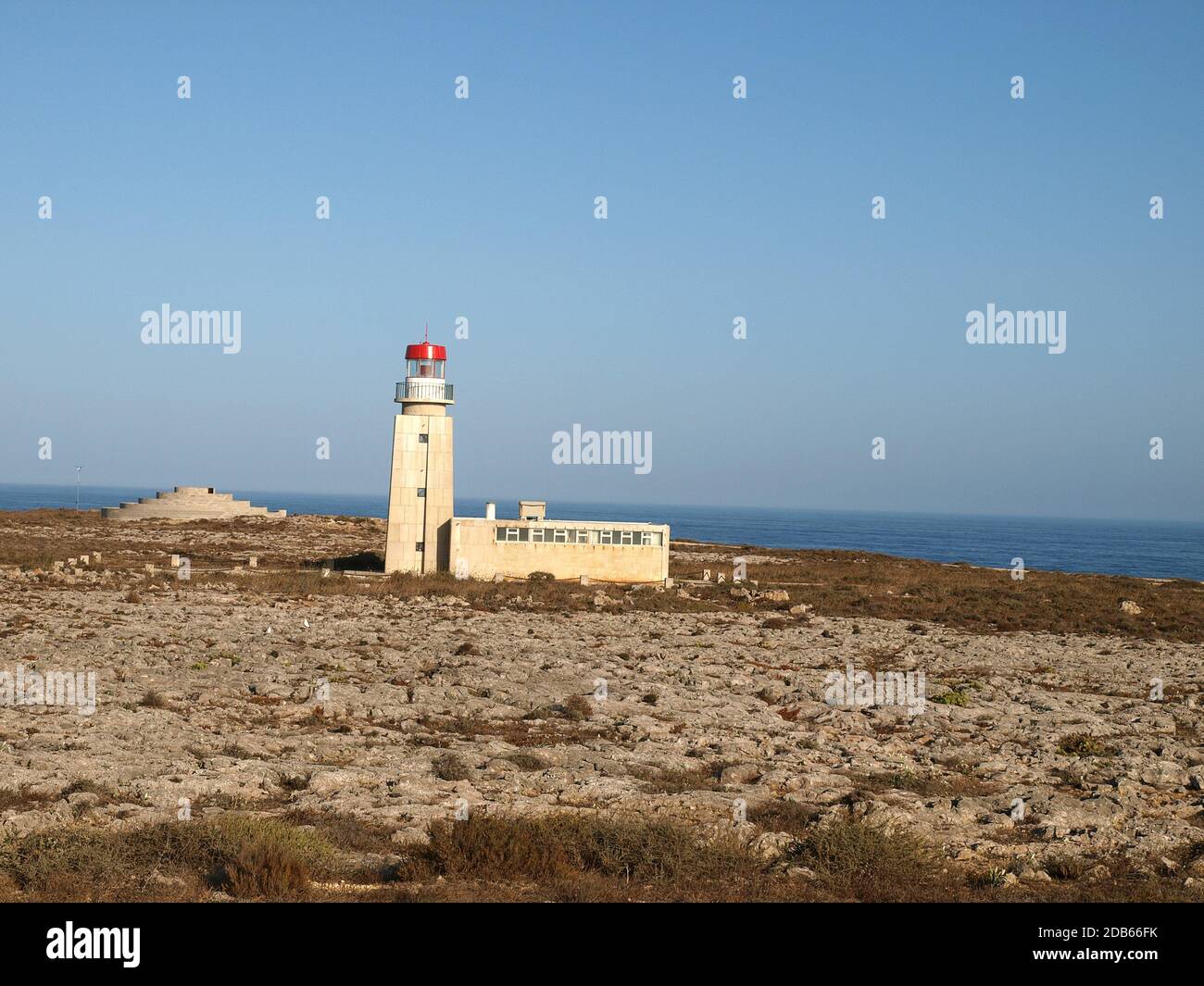 Fortress of Sagres Point was founded by Henry the Navigator. Completely ...
