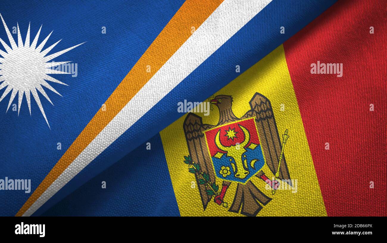Moldova marshall islands flags hi-res stock photography and images - Alamy