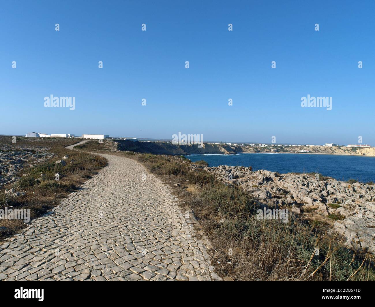 Fortress of Sagres Point was founded by Henry the Navigator. Completely ...