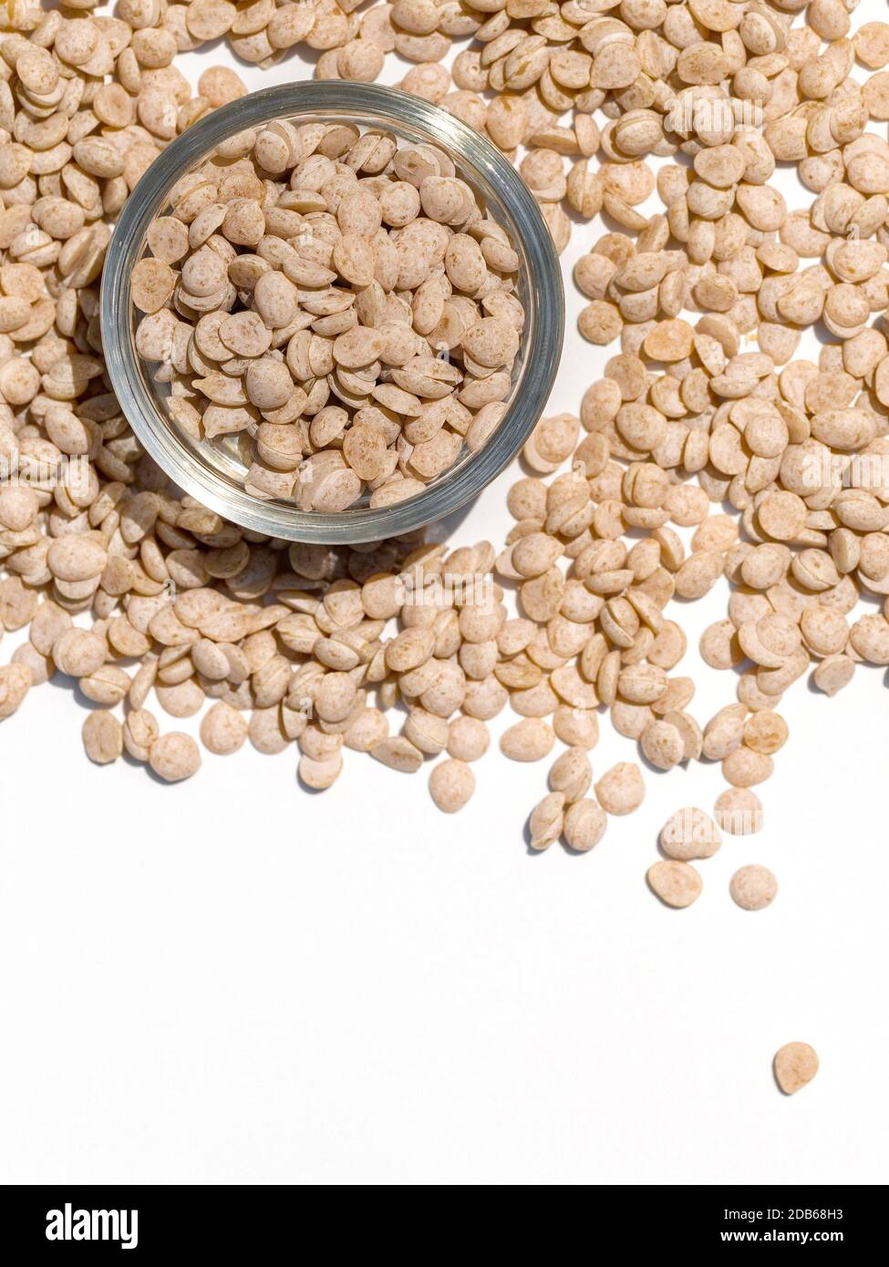 Cosmetic Chemical on glass container. Sumac Wax is a natural, vegetable ...