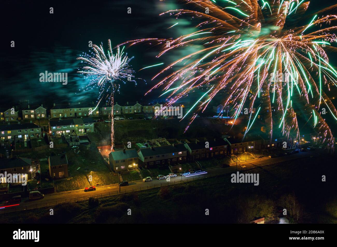 Wales valleys night hi-res stock photography and images - Alamy
