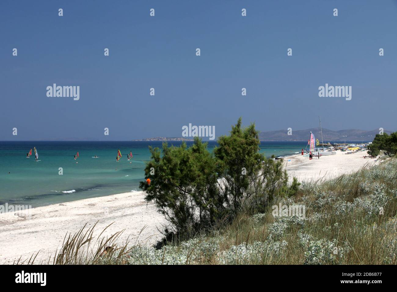 Mastichari beach on Kos Island, Dodecanese Stock Photo - Alamy