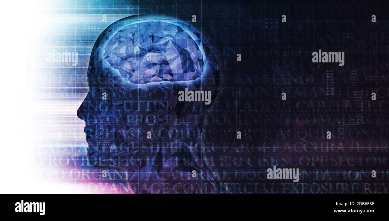 Science Analytics and Medical Concept for Brain Stock Photo - Alamy