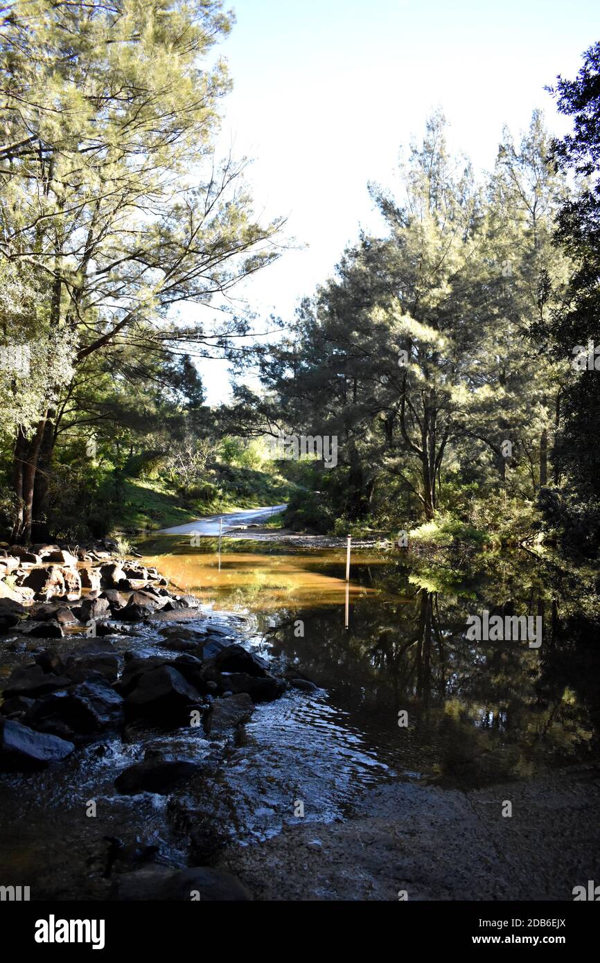Shallow Crossing in NSW Australia Stock Photo - Alamy