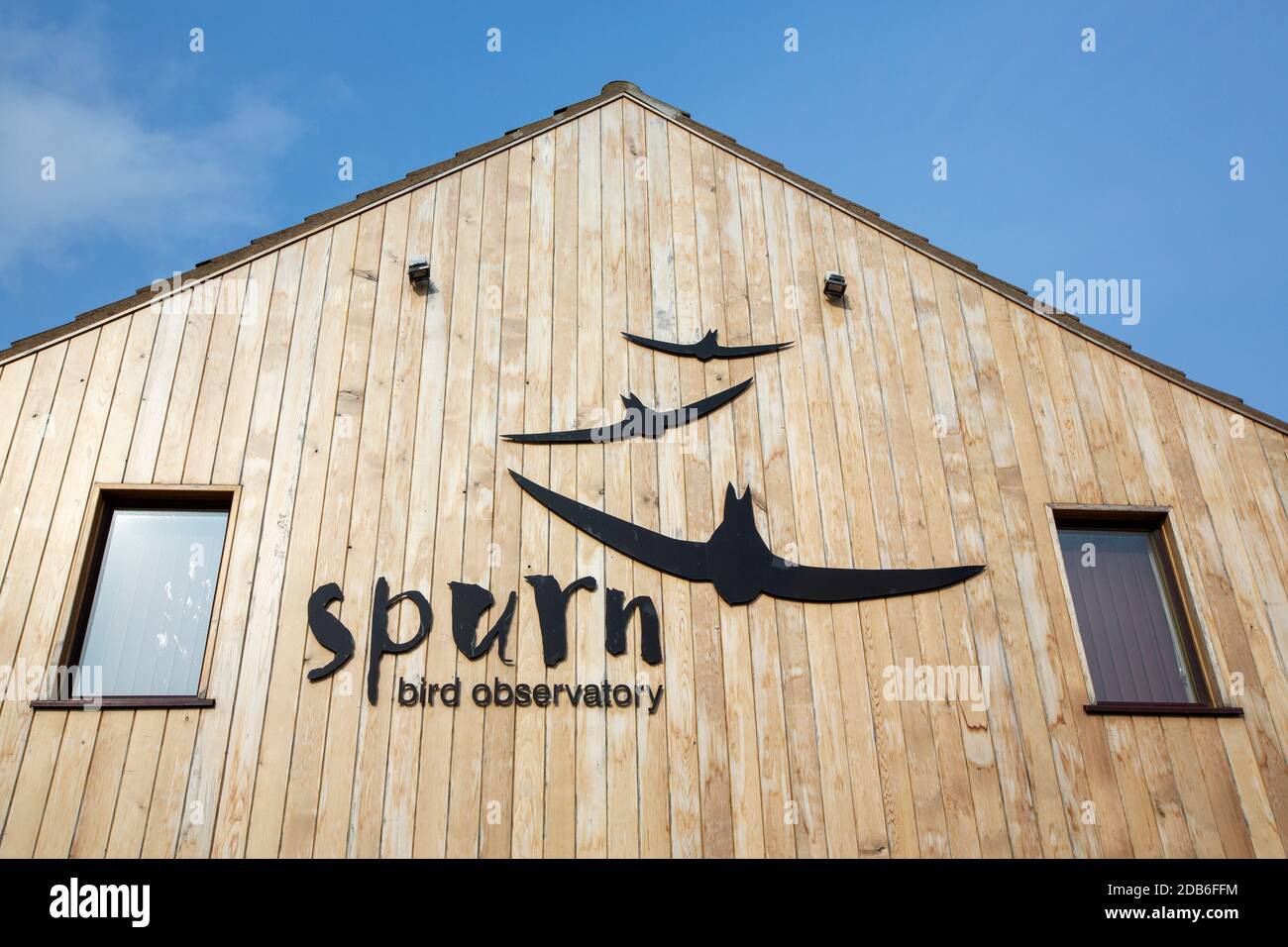 Spurn Bird Observatory in Kilnsea, yorkshire, UK Stock Photo - Alamy