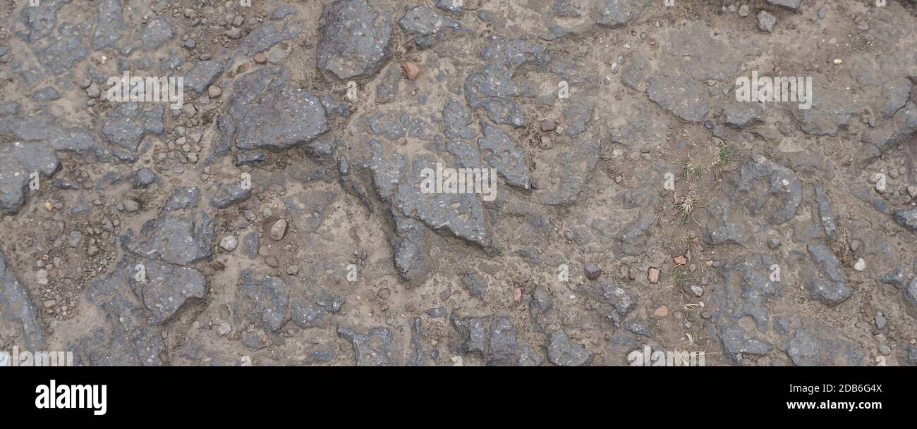 volcanic rock formed from magma erupted from a volcano Stock Photo - Alamy