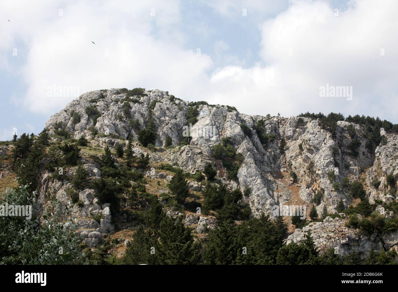 Mountains above the village of Zia on the island of Kos Stock Photo - Alamy