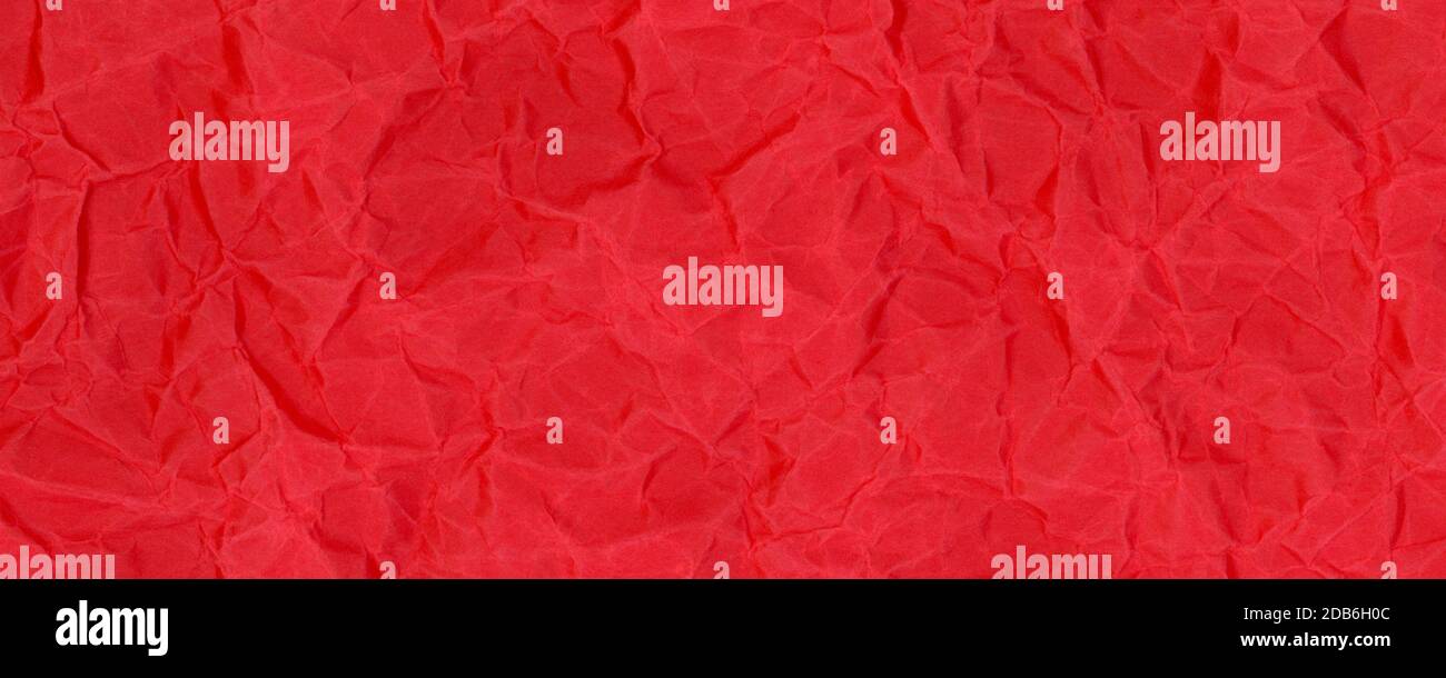 wide red creased paper texture useful as a Christmas background Stock ...