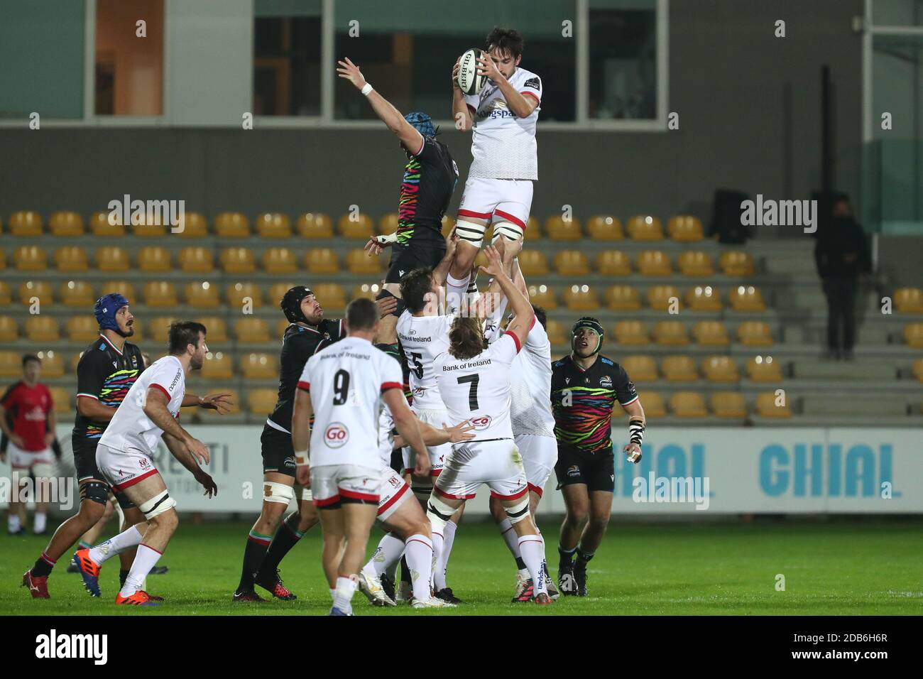 Sergio Lanfranchi stadium, Parma, Italy, 16 Nov 2020, Greg Jones ...