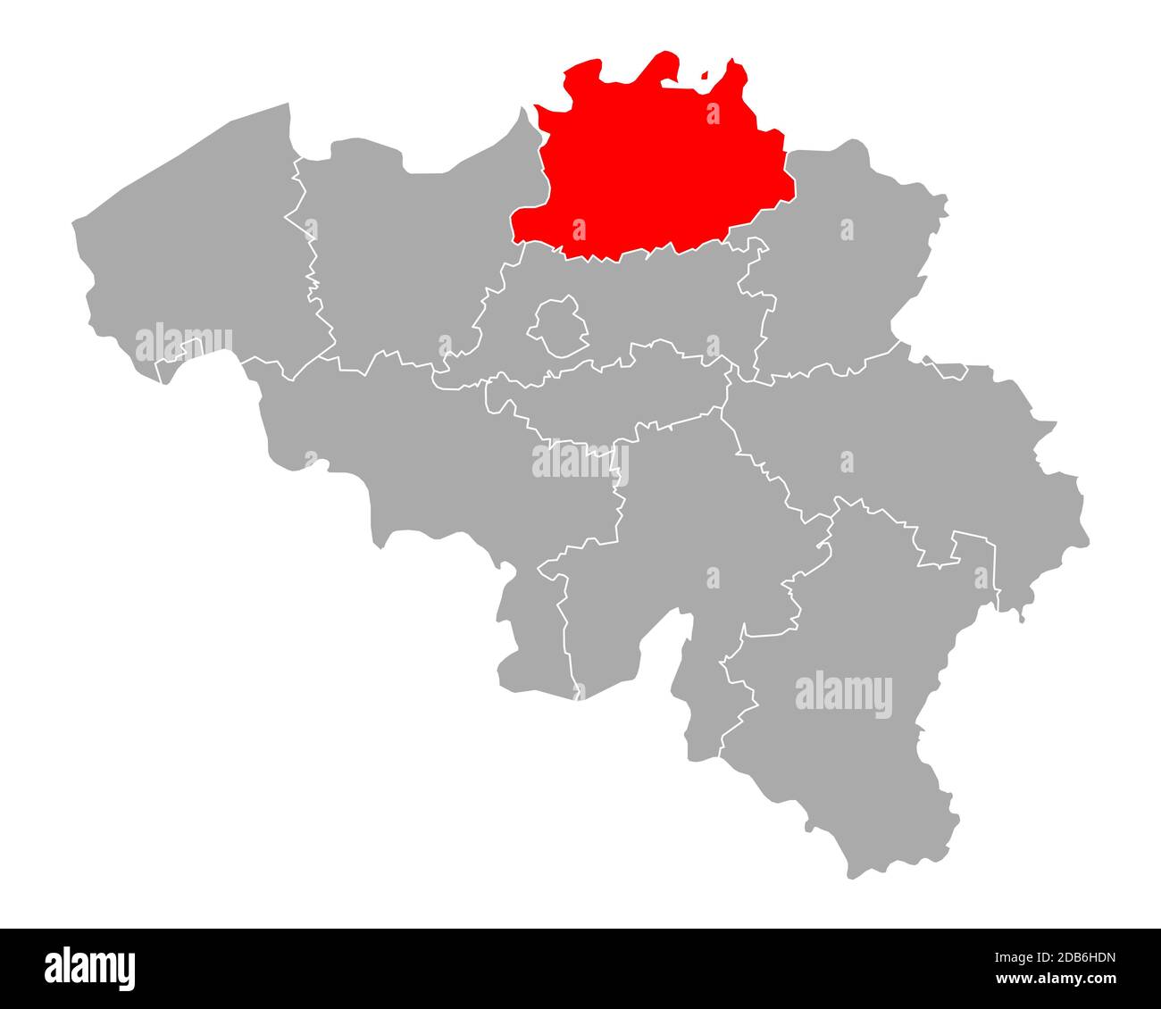 Map of antwerp hi-res stock photography and images - Alamy