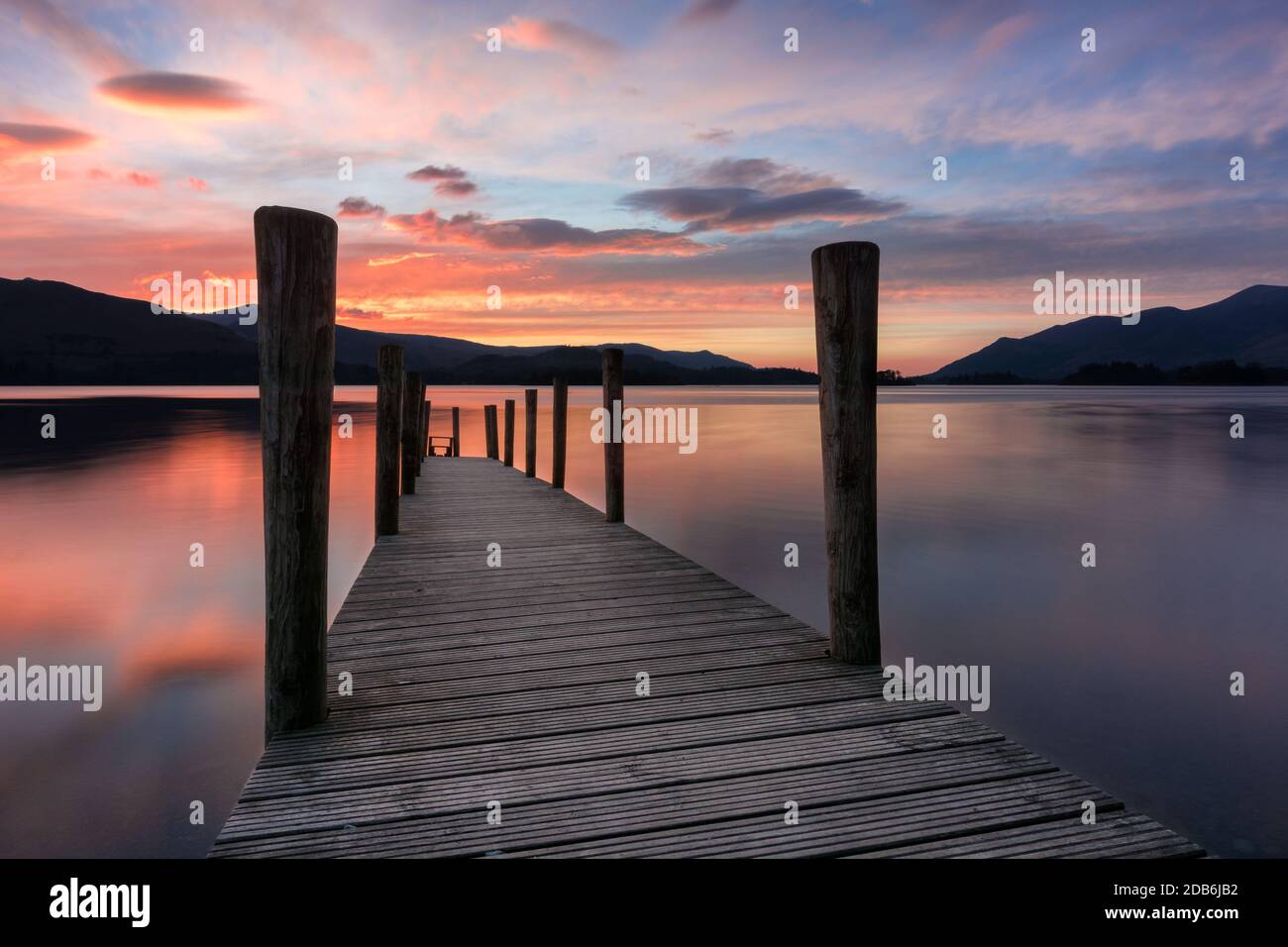 Lake district spring sunset hi-res stock photography and images - Alamy