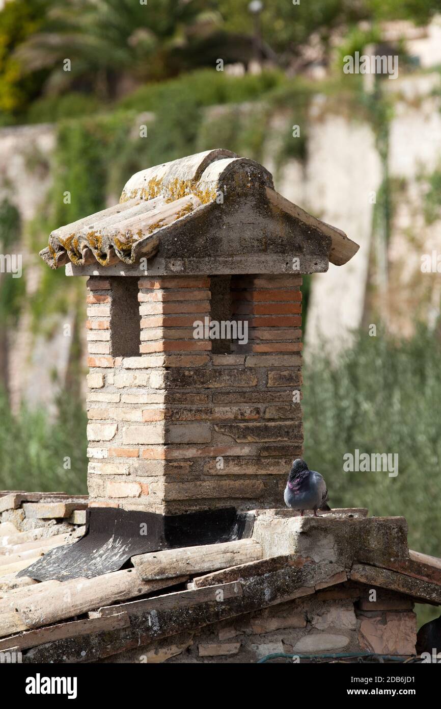 Very old brick built chimney stack hi-res stock photography and images ...