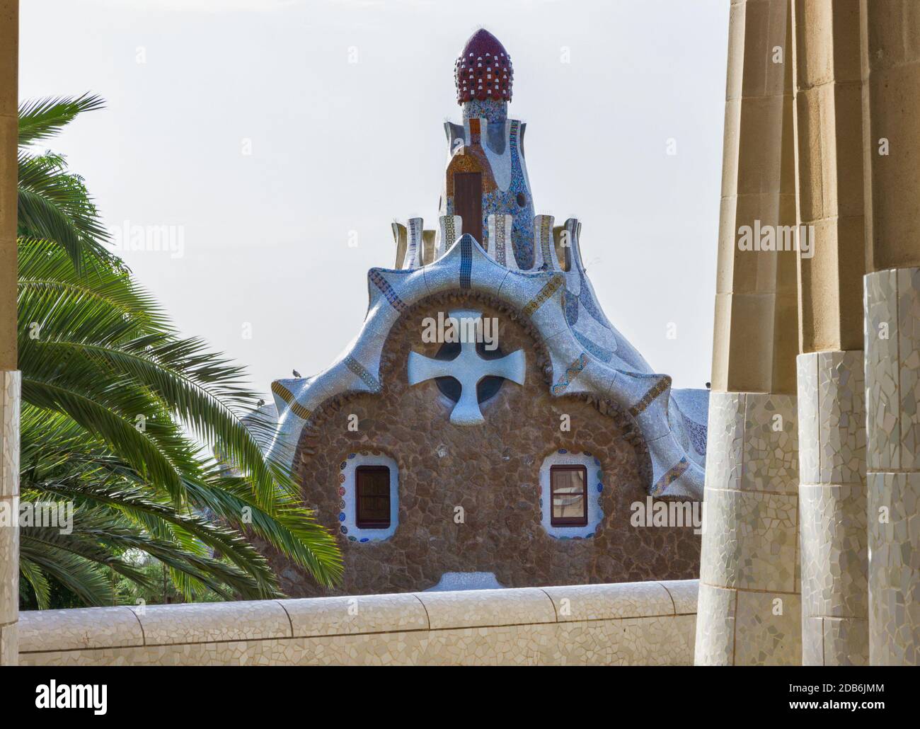 Frame ceramic tile grunge background covered with tile-shard mosaic ...